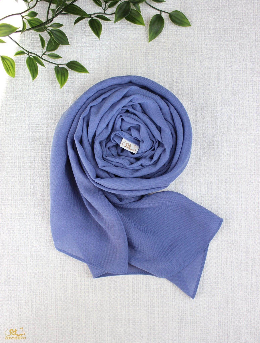 Ocean Blue Scarf Hijab – fusionstore.ae